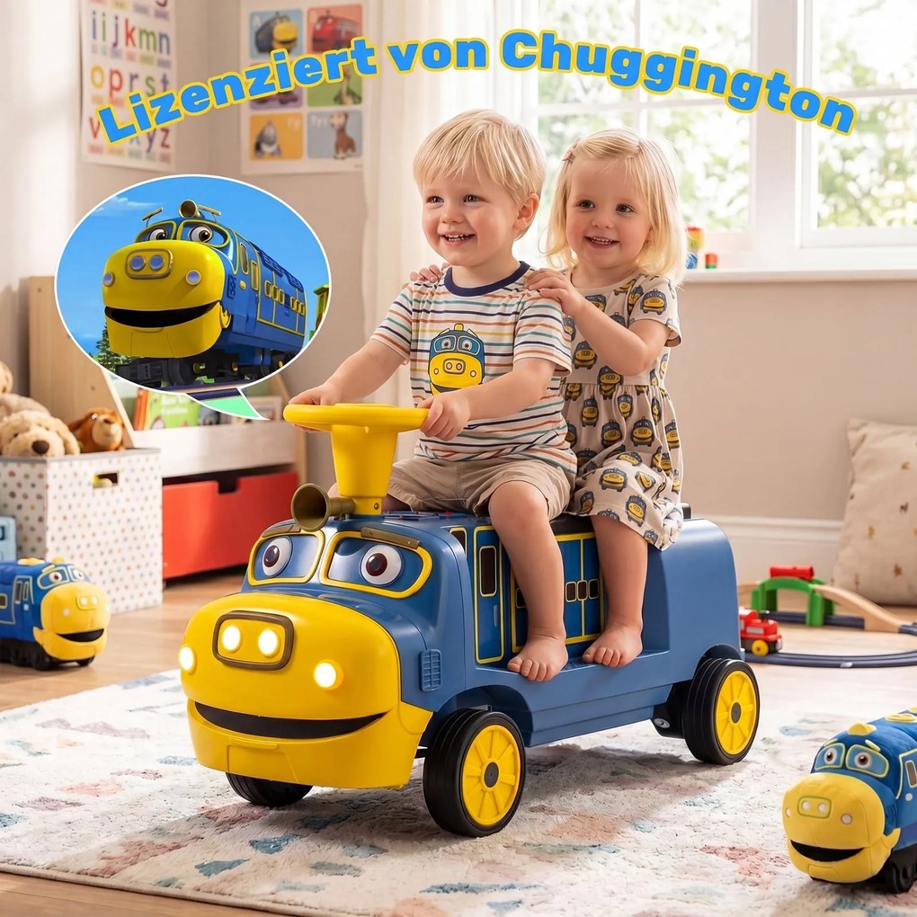 Costway Dětské elektrické autíčko 12 V dětské elektrické auto s 2 sedadly a 2