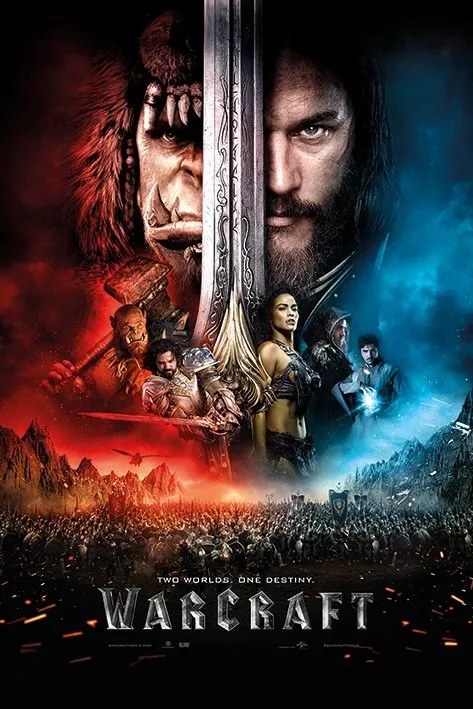 Plakát, Obraz - Warcraft: První střet - One Sheet, (61 x 91,5 cm)