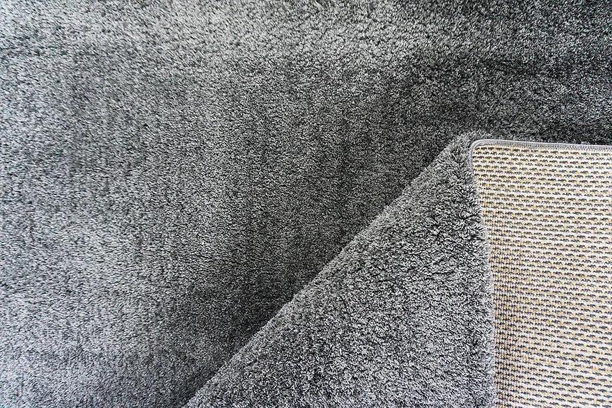 Vopi | Kusový koberec Microsofty 8301 dark grey - 120 x 170 cm