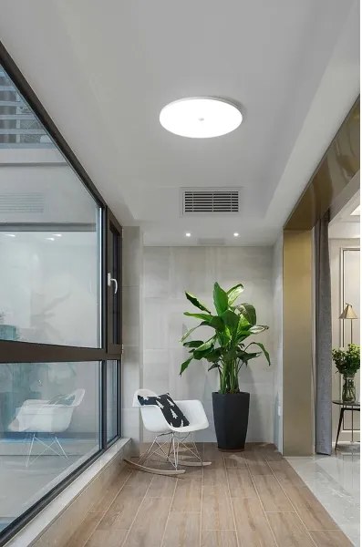 LED Stropní sv se senzor soumraku a pohybu MORETTI 24W/230V pr. 30 cm IP40 6500K