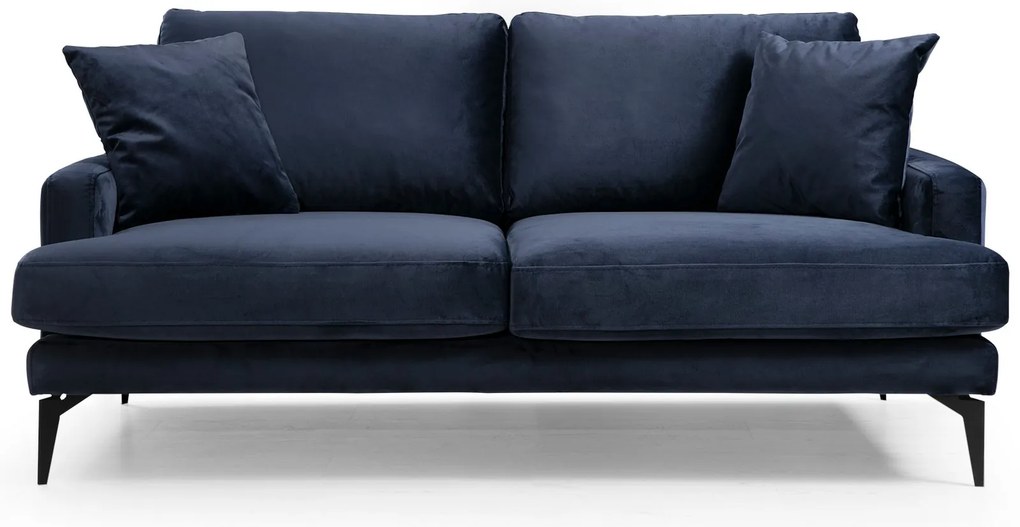 Atelier del Sofa Dvoumístná pohovka PAPIRA námořnicky modrá 175 cm 560ARE1505