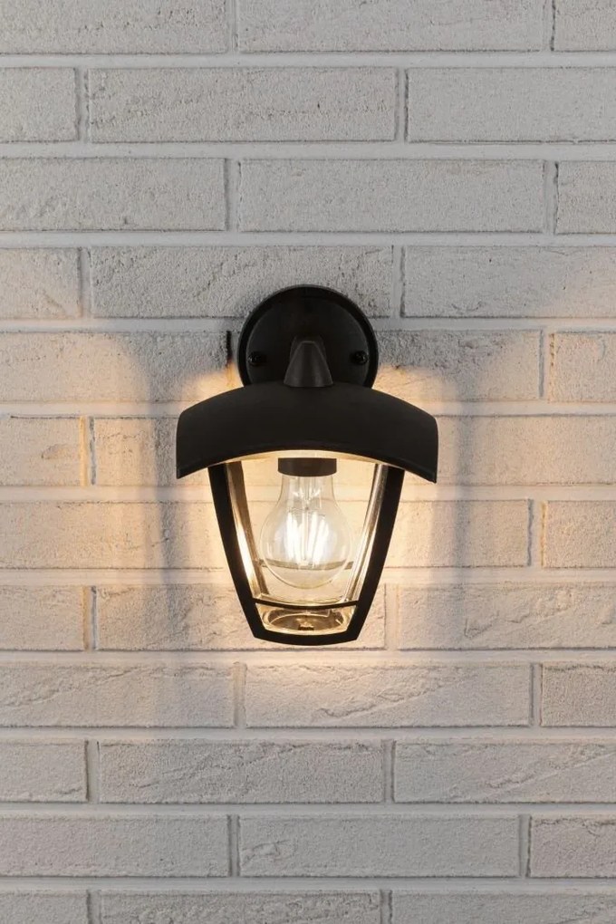 P 94392 Venkovní nástěnné svítidlo klasické zakřivené IP44 max. 1x12W E27 umělá hmota 230V - PAULMANN