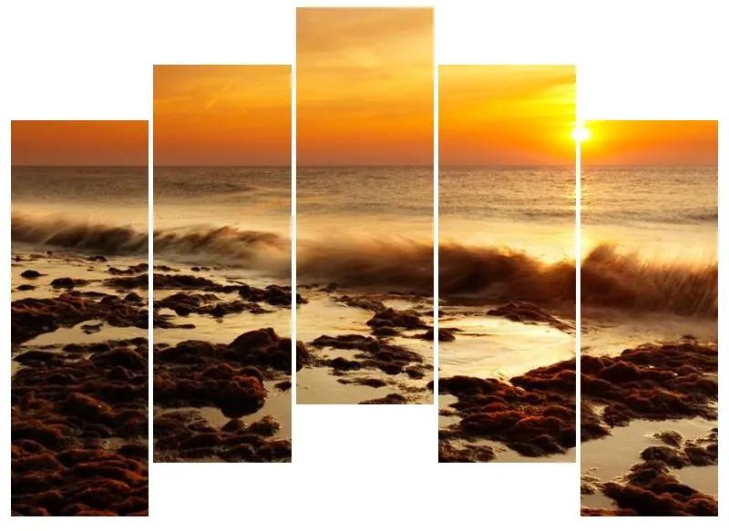 Obraz západu slunce u moře (125x90 cm), 40 dalších rozměrů