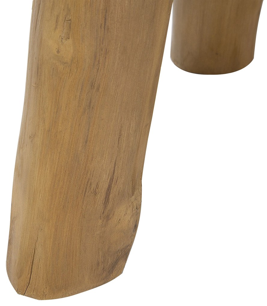 Dřevěný odkládací stolek KELSEY Beliani