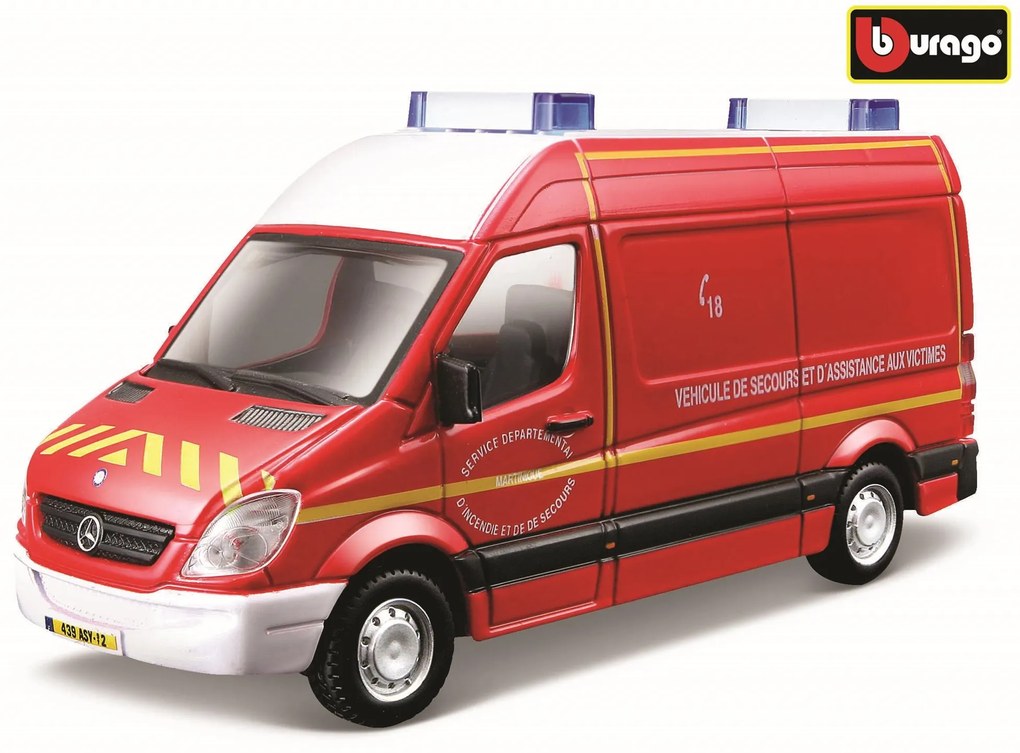Bburago 1:50 mercedes-benz sprinter