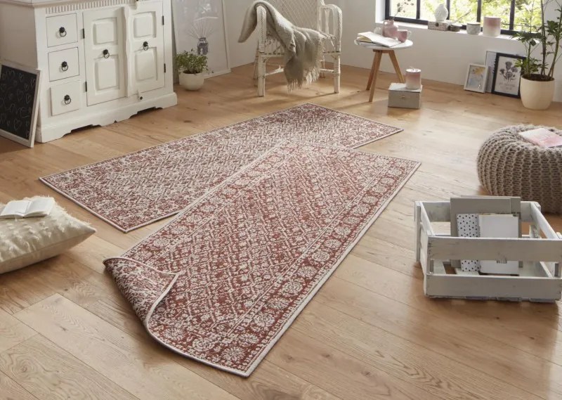 NORTHRUGS - Hanse Home koberce Kusový koberec Twin-Wendeteppiche 103114 terra creme – na ven i na doma - 160x230 cm