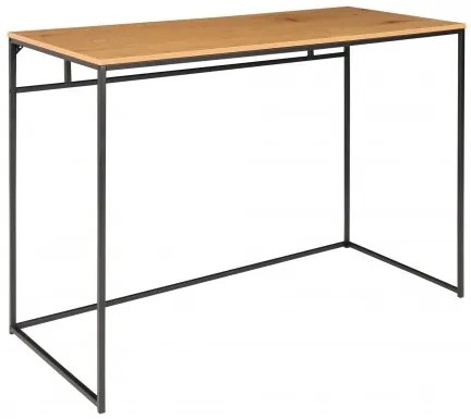 Stůl pracovní VITA House Nordic 100 cm, dubový a  černý kov House Nordic 2402055