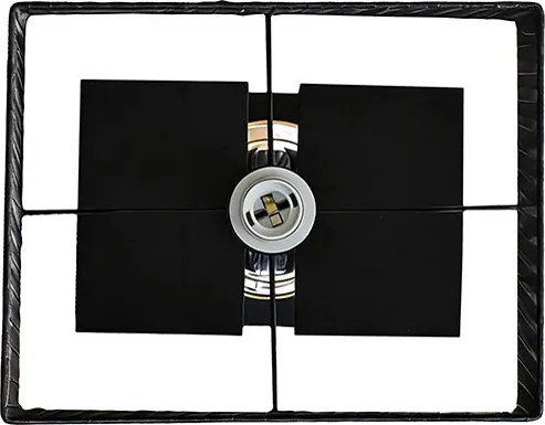 Designová stolní lampa Kamaria 35 cm černá