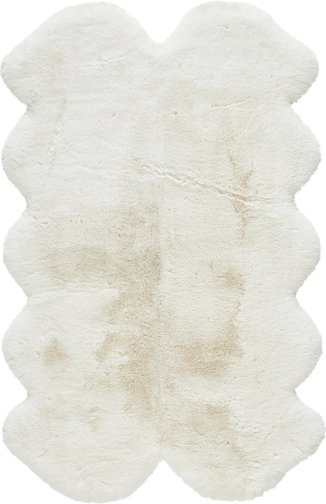 XXXLutz UMĚLÁ KOŽEŠINA, 110/180 cm, bílá Novel - Kůže - 007821016560