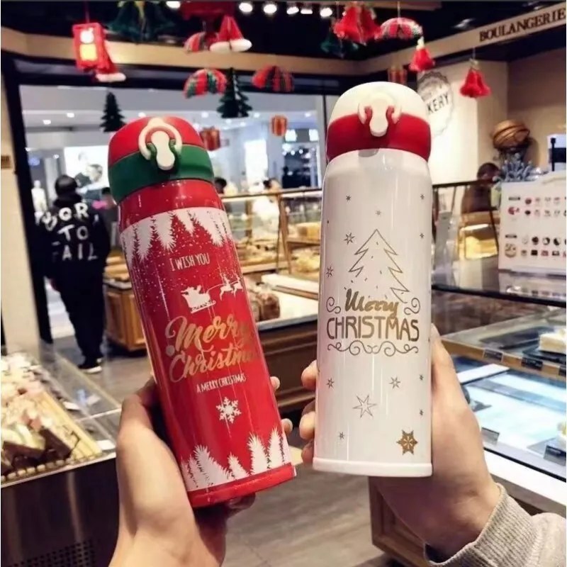 Flamenco Mystique Termoska 500ml vánoční zimní červená bd39cze.