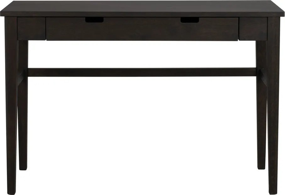 Konzolový stolek s deskou v dubovém dekoru v tmavě přírodní barvě 40x110 cm Garrison – Rowico