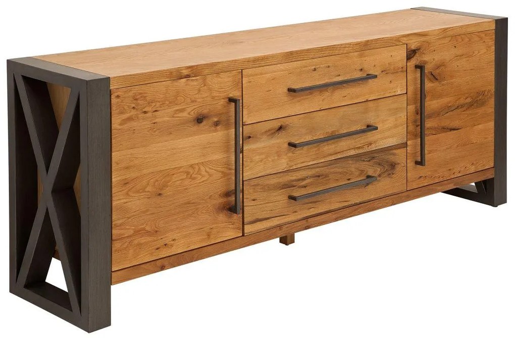 Komoda Thunder 200cm divoký dub