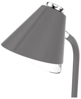 Immax 08972L - LED Stmívatelná stolní lampa FINCH LED/9W/12/230V šedá/chrom