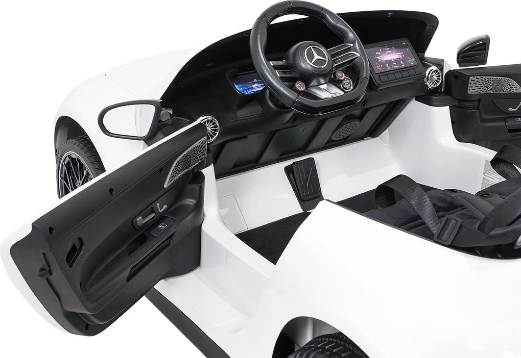 Ramiz Mercedes-Benz GT63 AMG elektrické autíčko pro děti bílé