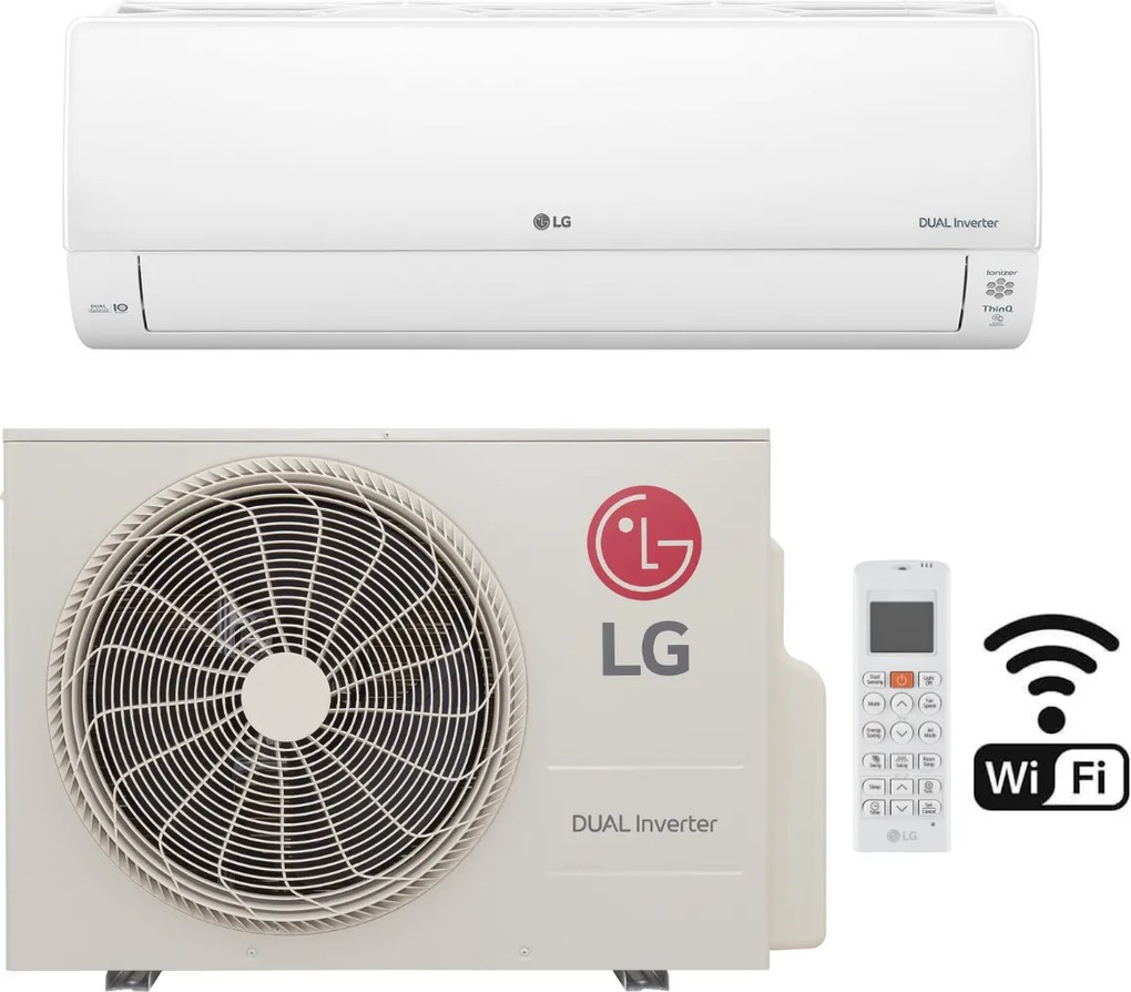 Klimatizace LG Dualcool Deluxe 6,6 kW - sestava 1+1 včetně montáže