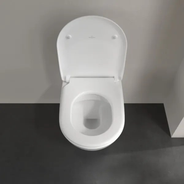 Villeroy & Boch 5614R201 -Závěsné WC s prk SoftClose SUBWAY keramika/bílá