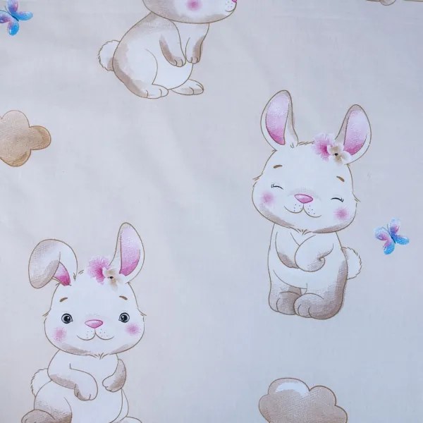 Jerry Fabrics Povlečení do postýlky Bunny Star baby 100x135, 40x60 cm