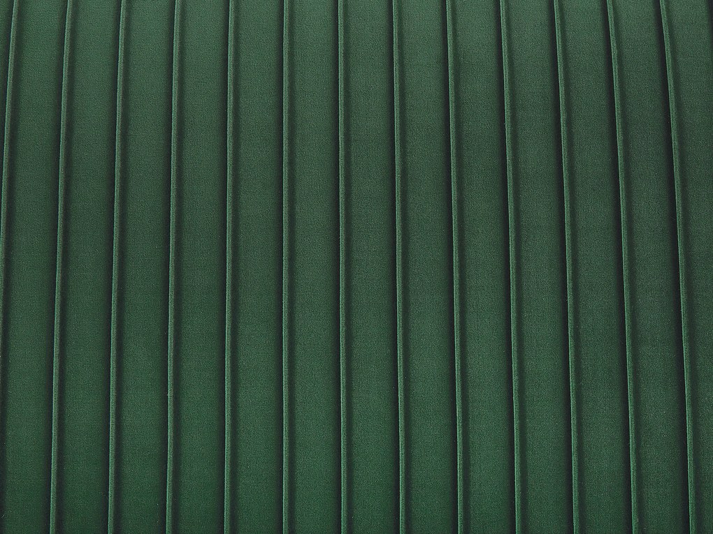 Sametová lavice zelená PATERSON Beliani