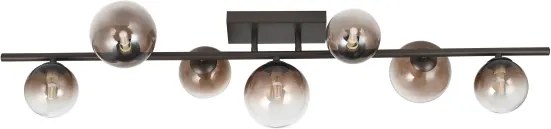 Brilagi - LED Přisazený lustr MILLA 7xG9/3W/230V hnědá/kouřová hnědá
