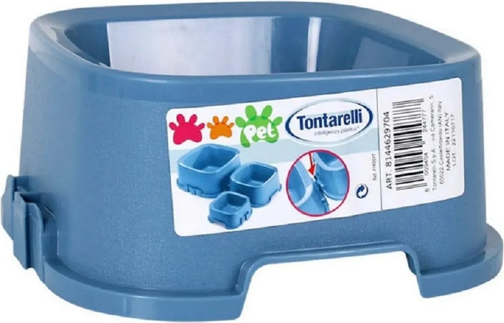 Tontarelli Miska Pet modrá 1,35 l