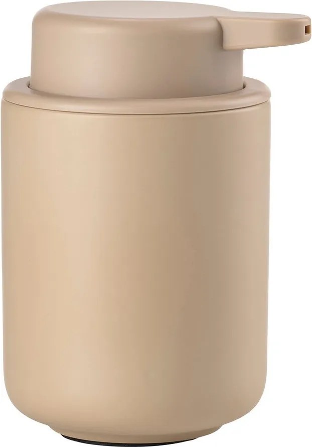 Béžový kameninový dávkovač mýdla 250 ml Ume – Zone