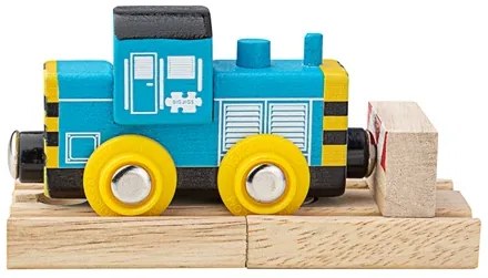 Bigjigs Rail Dřevěný vláček Shunter