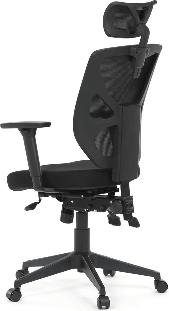 Ergonomická kancelářská židle EVRON - černá síťovina