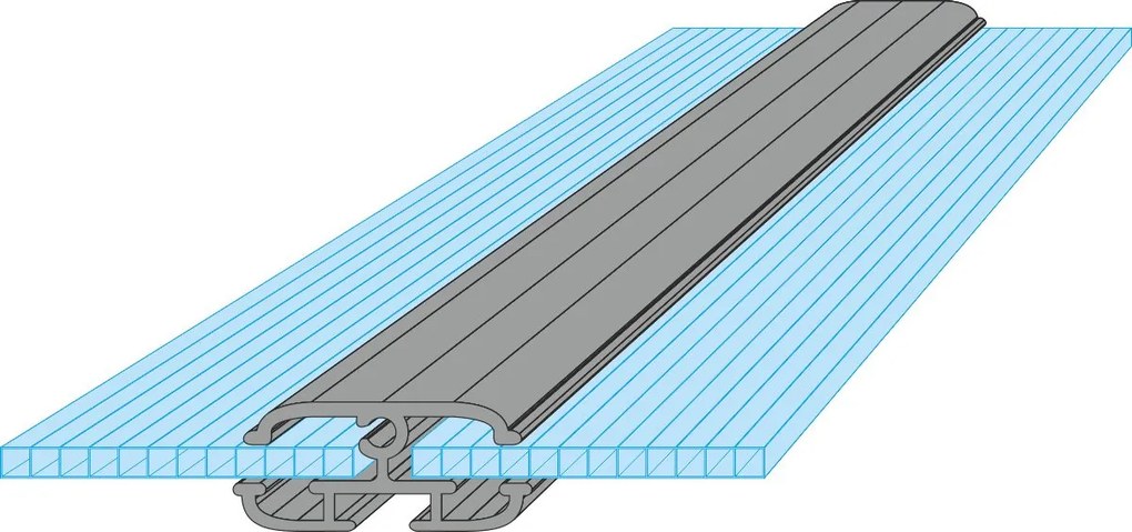 LANIT PLAST, s.r.o. skleník LANITPLAST SARANA 6x8 PC 4 mm černý LG4334