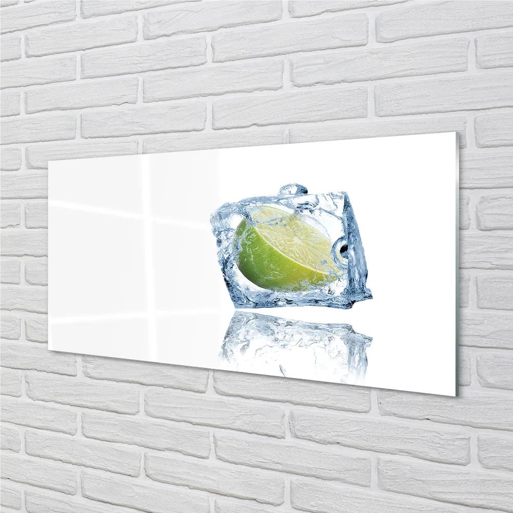 akrylový obraz Na kostky ledu vápno 100x50 cm