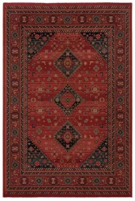 Orientální vlněný koberec Osta Kashqai 4345/300 červený Osta 135 x 200