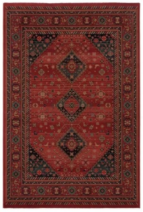Orientální vlněný koberec Osta Kashqai 4345/300 červený Osta 200 x 300