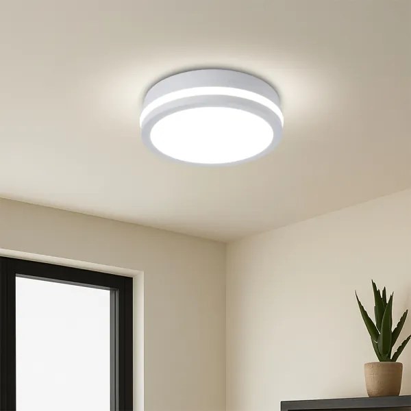 BRILAGI - LED Venkovní stropní svítidlo BENE LED/18W/230V pr. 21,5 cm bílá IP54