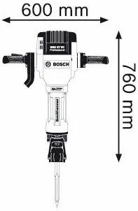 BOSCH GSH 27 VC PROFESSIONAL bourací kladivo 061130A000
