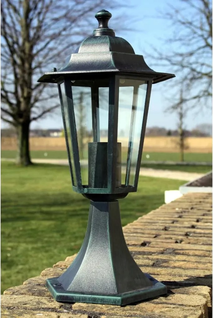 Zahradní lampa zelená 41cm