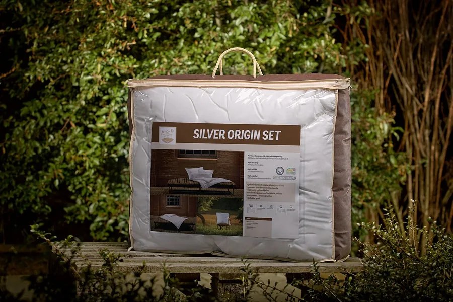 Lavinest Polštář Silver Origin Rozměr: 50x70 cm zip+vak (500 g)
