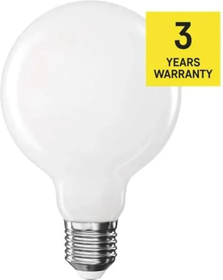Žárovka Filament LED E27 7,8W G95 bílá přírodní EMOS ZF2D53