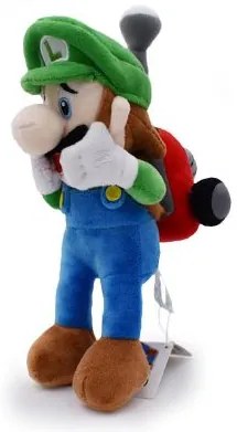 Plyšové hračky Super Mario Bros Varianta: Luigi s batohem, 22 cm