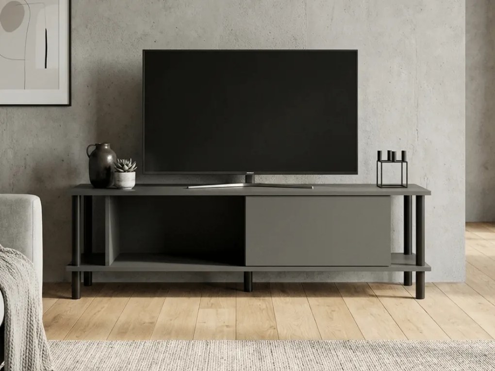 TV stolek PARIS 150 cm, antracit