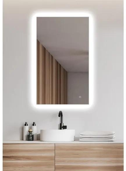 Amirro Ambiente Zrcadlo 100 x 60 cm s LED podsvícením s dotykovým senzorem, 411-156