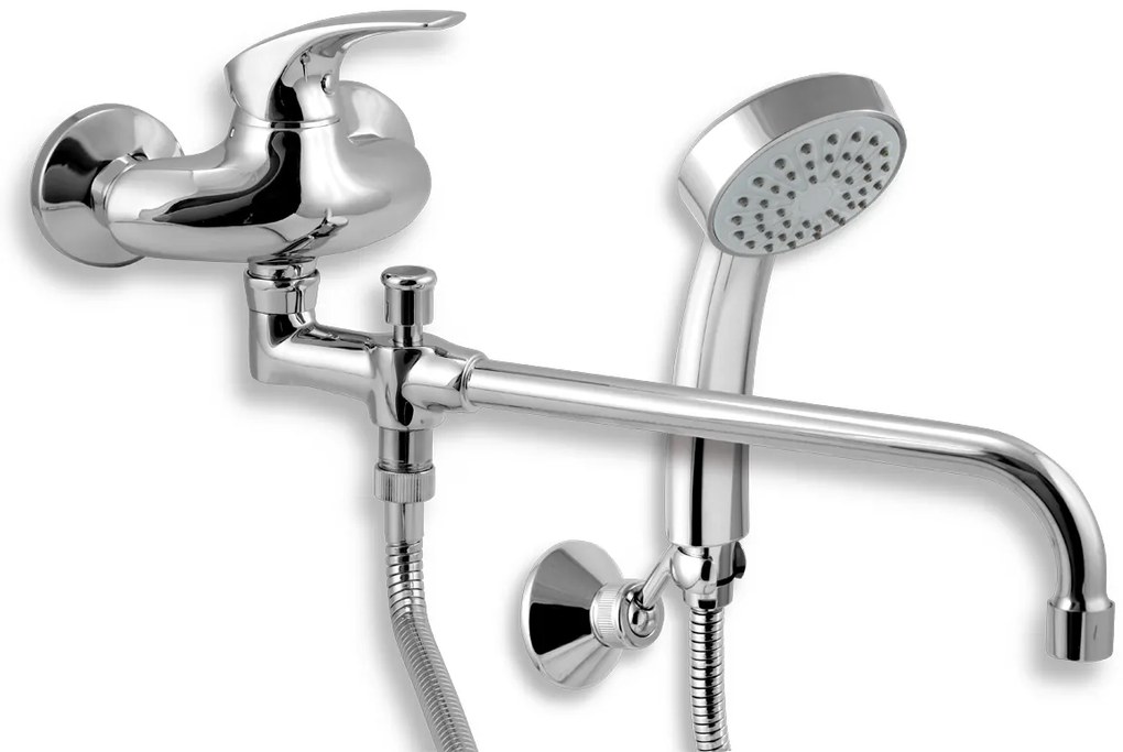 Novaservis Metalia 57 Vanová paneláková baterie 100 mm, chrom, 57037,0