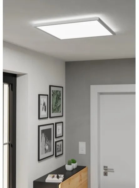 Eglo 901452 - LED Koupelnové stropní svítidlo ROVITO 17W/230V 50x50 cm IP44 bílá