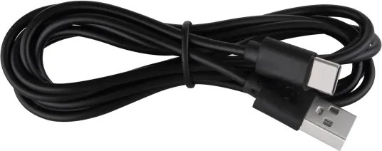 Globo 16060 - LED Stm dotyk nabíjecí svítidlo 2v1 PELO LED/2W/230/5V černá