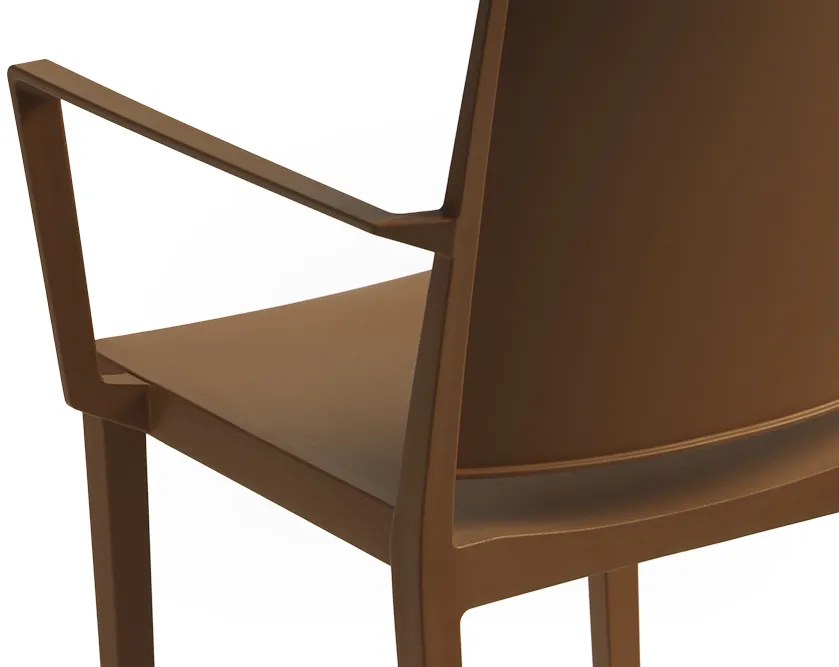 Rojaplast Křeslo MOSK ARMCHAIR - cihlová