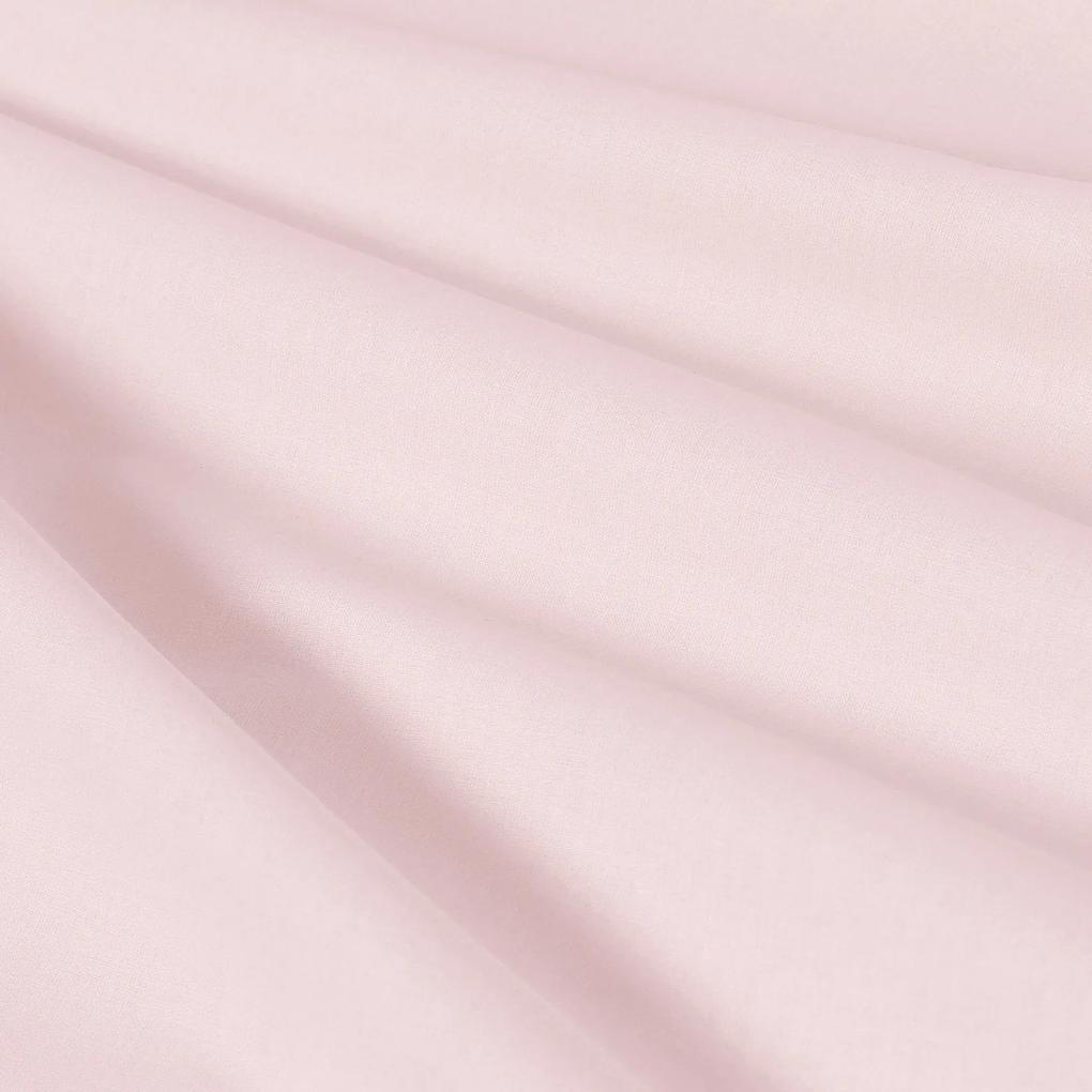Goldea bavlněný povlak na polštář - pudrově růžový 50 x 60 cm