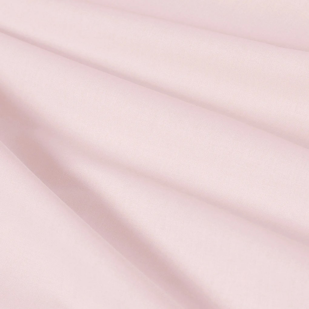 Goldea bavlněný povlak na polštář - pudrově růžový 70 x 90 cm