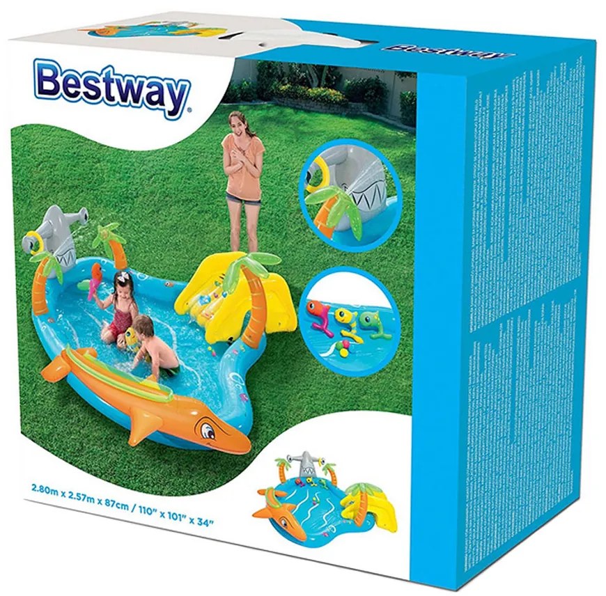 Bestway 53067 nafukovací bazének bazén mořský svět vodní hřiště