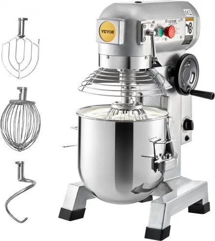 Komerční stojanový mixér, 28,4 l nerezová mísa, 1500 W