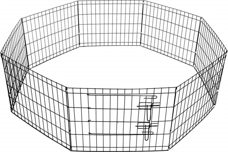 Skladací ohrádka pro psa - výběh pro štěnata 160x47 cm SPRINGOS PA1006