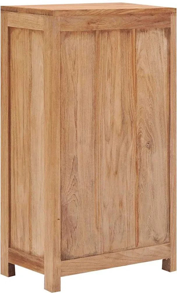 Příborník 50 x 30 x 90 cm masivní teakové dřevo 287237