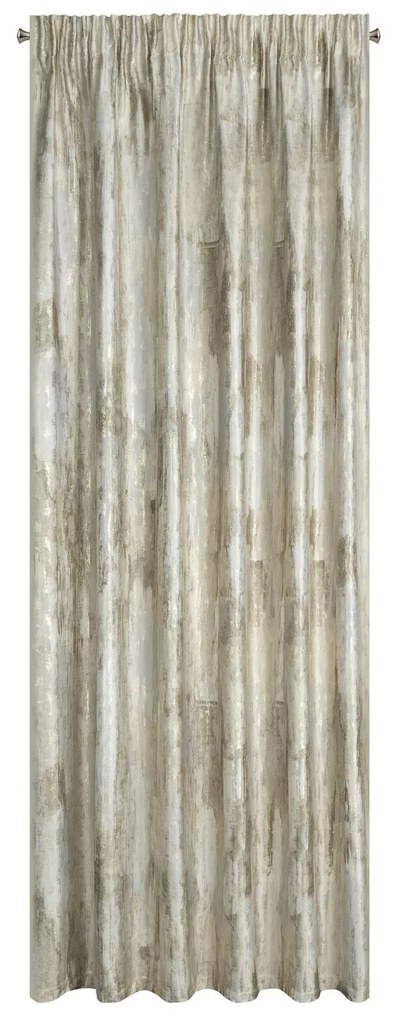 ZATEMŇOVACÍ ZÁVĚS NA PÁSCE ELLA 140X270 CM VZOROVANÁ